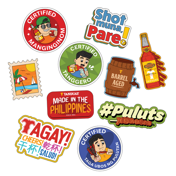 Tanduay Sticker Pack | Shots PH