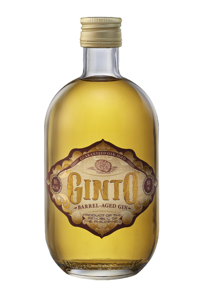Ginto Barrel-Aged Gin 600 ml | Shots PH