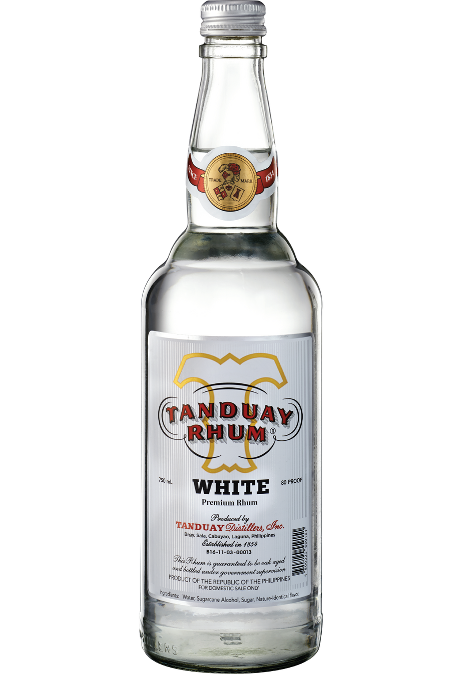 Tanduay White 750ml | Shots PH